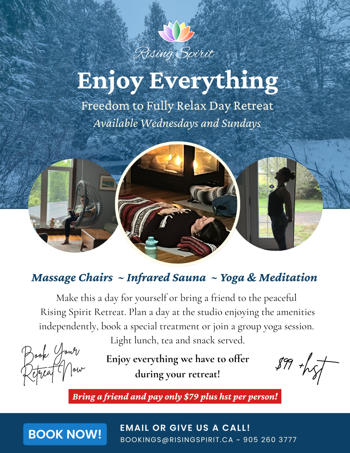 Freedom to Fully Relax – Rising Spirit